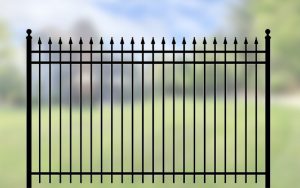 Iron Eagle I Series Residential Commercial Fence - Iron Eagle Industries
