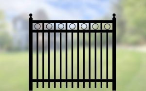 Iron Eagle II Series Commerical Residential Fence - Iron Eagle Industries