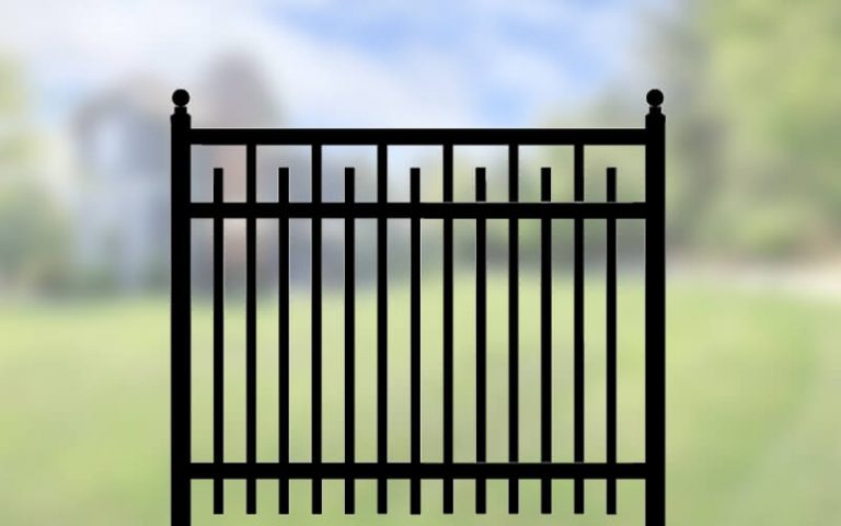 Iron Eagle II Series Commerical Residential Fence - Iron Eagle Industries